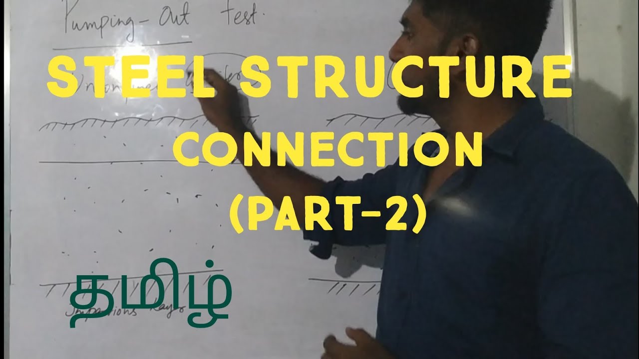 STEEL STRUCTURE- CONNECTION (PART-2) - YouTube