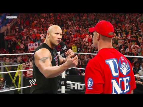 SmackDown: John Cena Calls Out The Rock on Raw