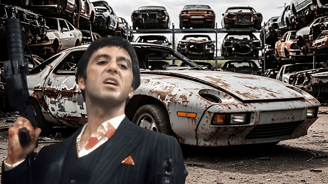 Scarface Legend Reborn ASMR Porsche 928 1980 Full Restoration Like Tony ...