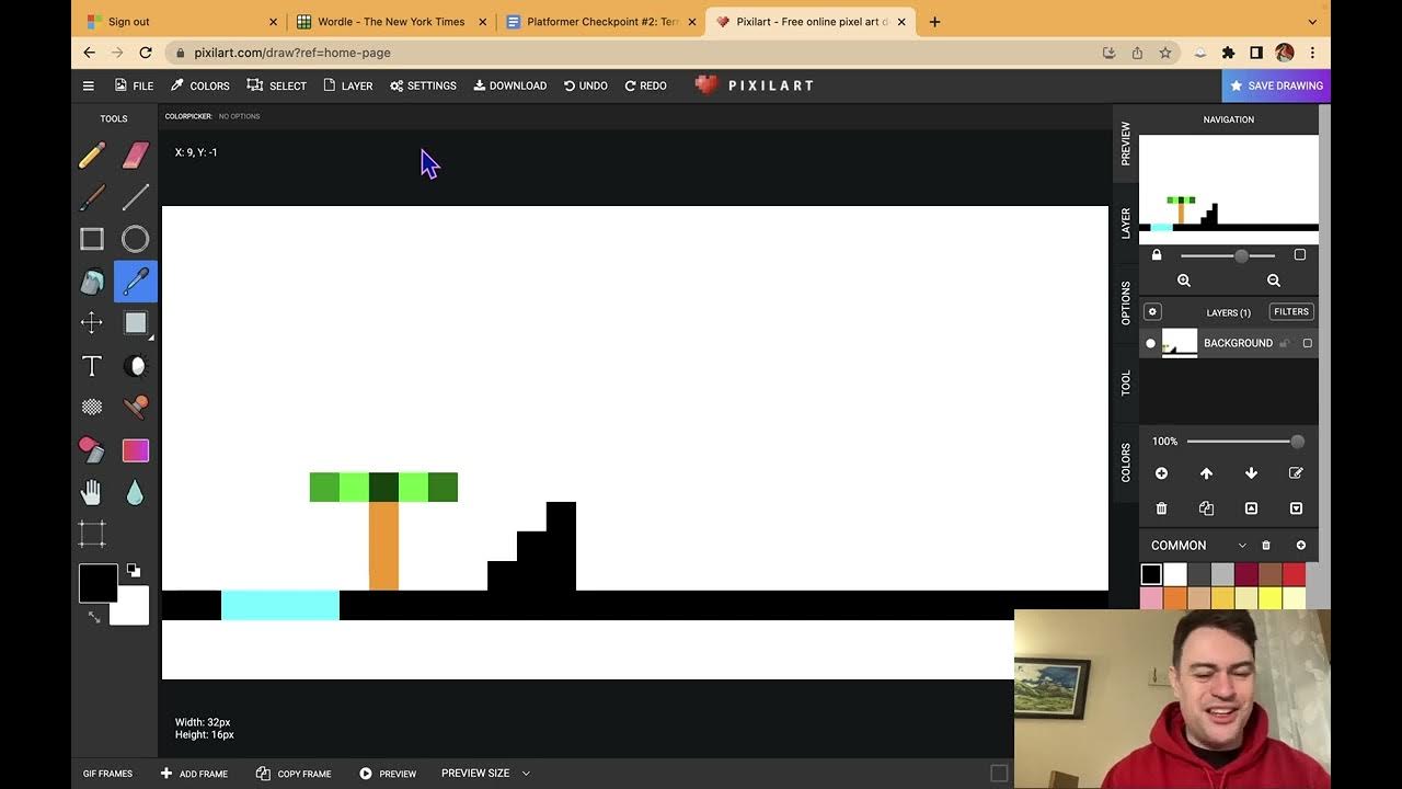 Making a Platformer in Processing with Fisica Part 6: Adding Basic Terrain Types - YouTube