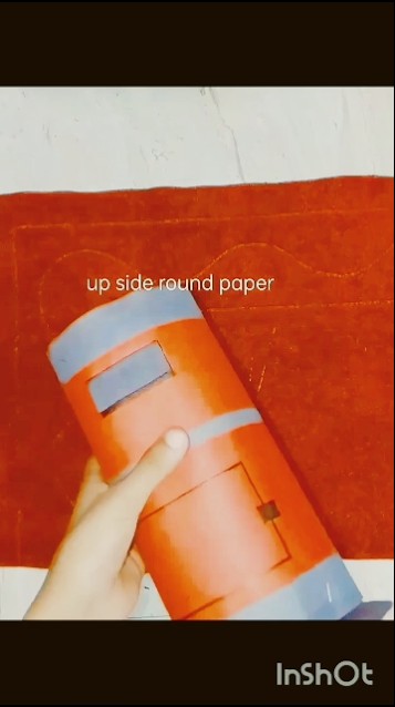 Post Box Making with Paper/Post Box Making Project for Kids/Paper Craft ...