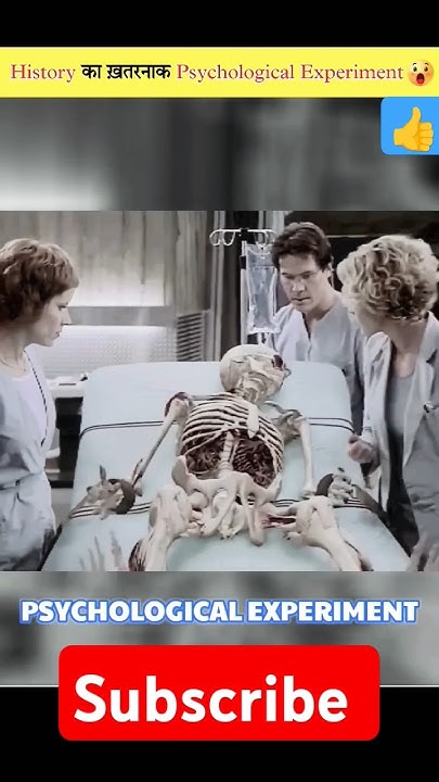 Amazing psychological experiment in history #amazingfacts #psychology # ...