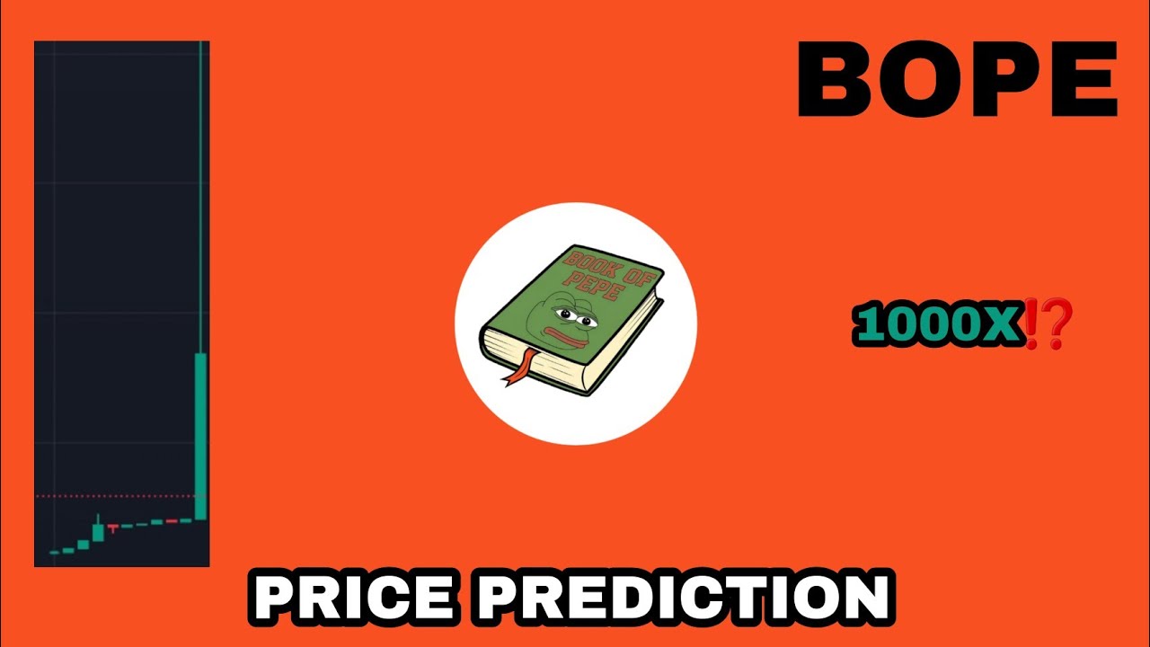 BOPE TOKEN TO THE MOON‼️ BOOK OF PEPE PRICE PREDICTION 1000X GAINS ...