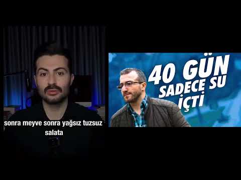 40 Gün Sadece Su İçen Adamın Vücudunda Neler Oldu  Mahmut Dama