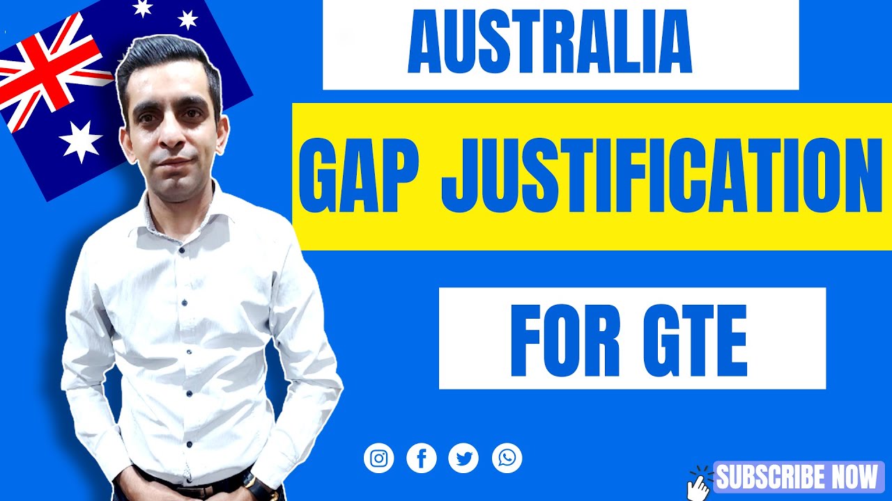 Gap Justification for Australia GTE | How to Cover Gap ? - YouTube