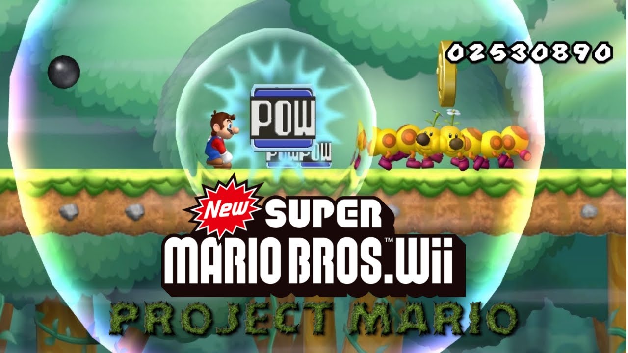 Project Mario New Super Mario Bros.Wii #15 Walkthrough 100% - YouTube