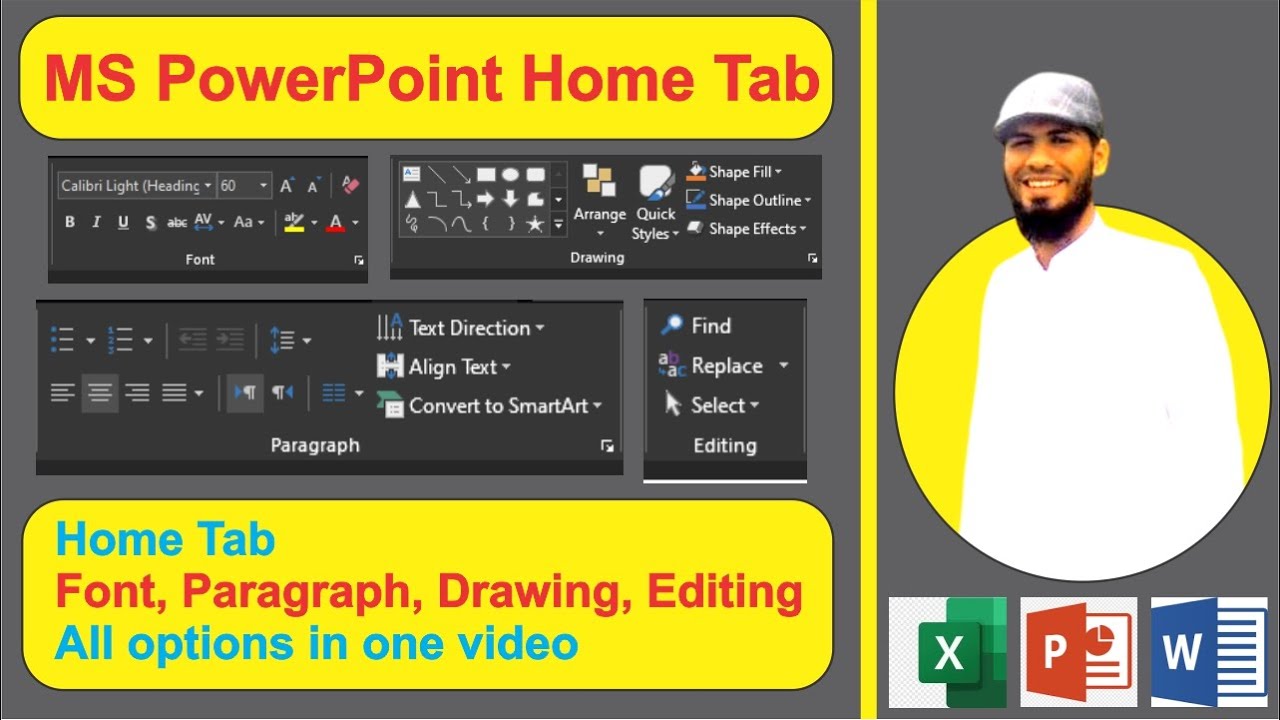 Ms PowerPoint Lecture # 3 | Fonts to editing | MS PowerPoint Tutorial ...