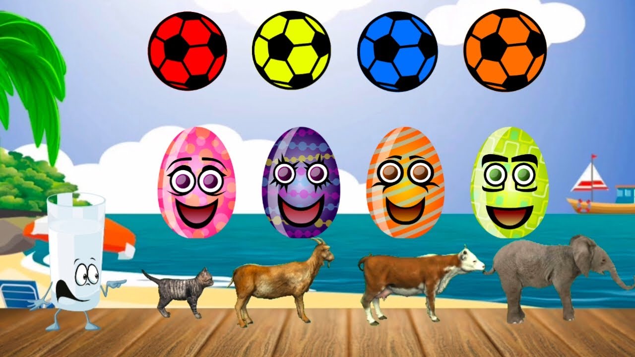 BERMAIN GAME ‼ MEWARNAI HEWAN, SAPI, GAJAH, KUCING, KAMBING, ANIMALS ...