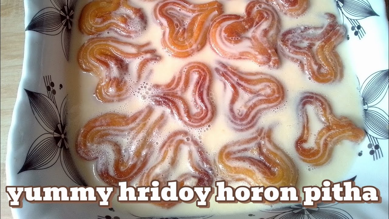 hridoy horon pitha recipe by cook with halima - YouTube