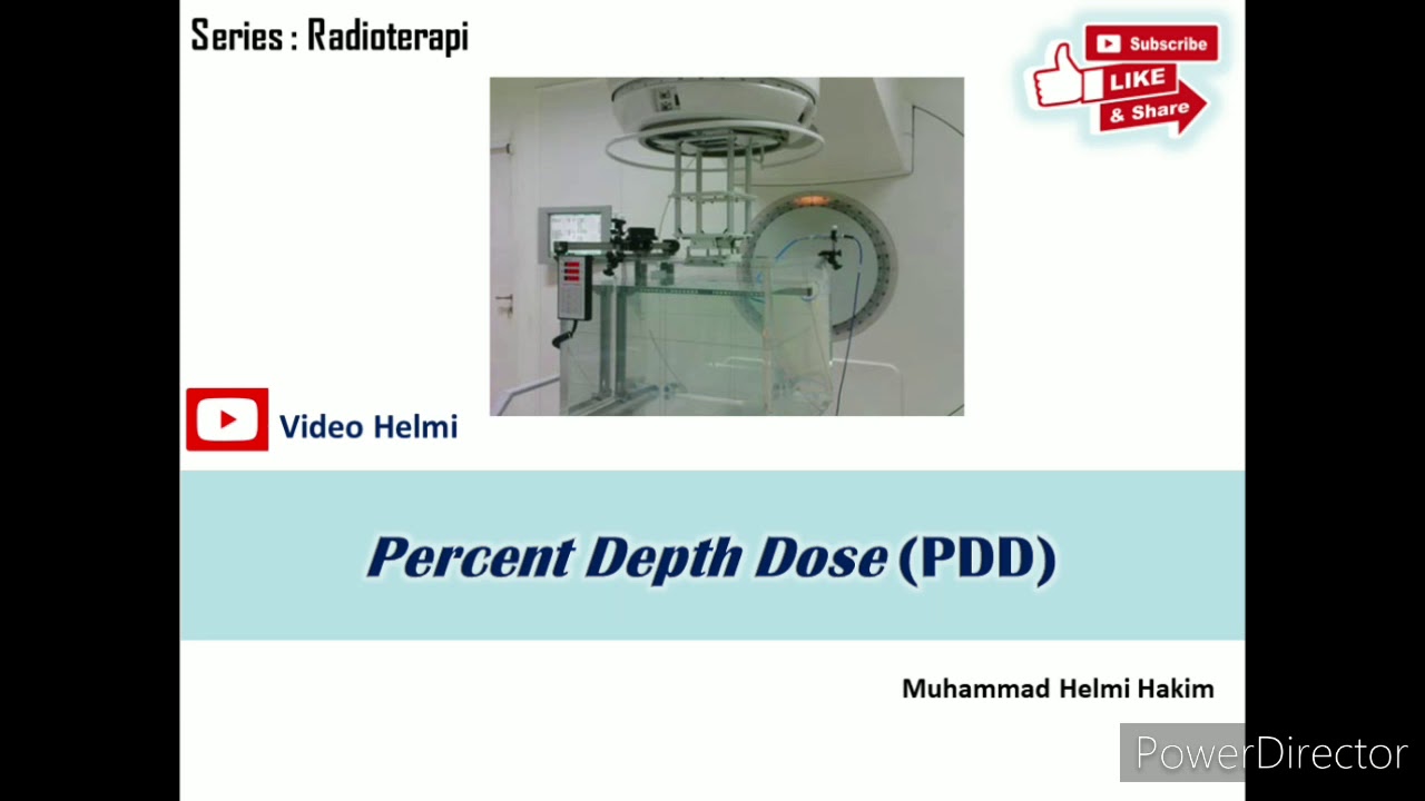 Pengukuran PDD Percentage Depth Dose #Radiotherapy #LINAC #PDD - YouTube