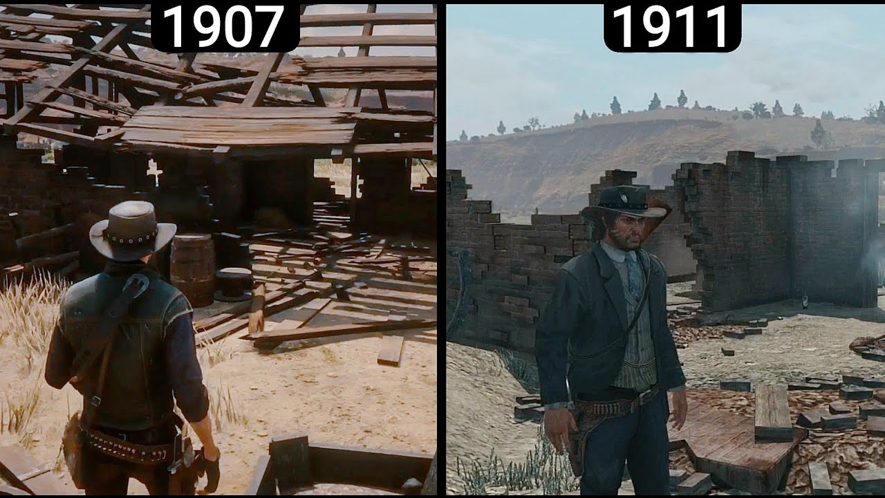 John’s reaction when he finds Red Harlow’s house in RDR1 vs RDR2 - YouTube