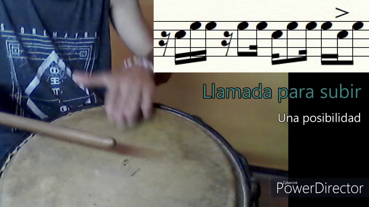 Tambor piano de candombe. Estilo Ansina. - YouTube