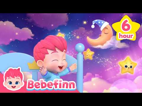 Baby Sleep Music & Lullabies🌙 6 Hours of Brahms’ Lullaby, Twinkle Twinkle & More for Babies｜Bebefinn