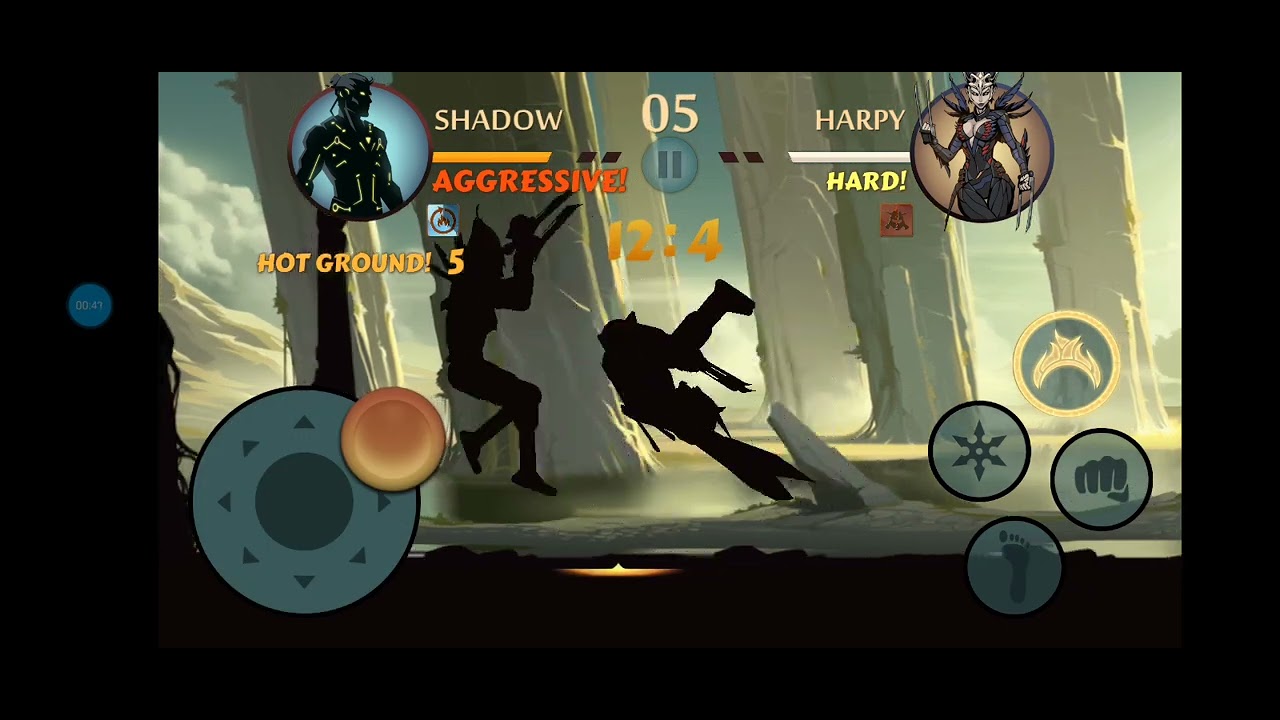 Shadow Fight 2 - Stone Grove Challenge | Hot ground, Score Victory ...