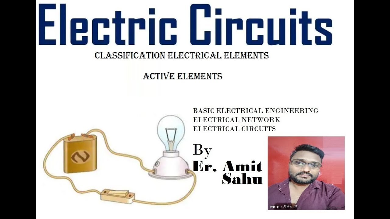 Classification of Electrical Elements Active Passive Elements Lec - 04 ...