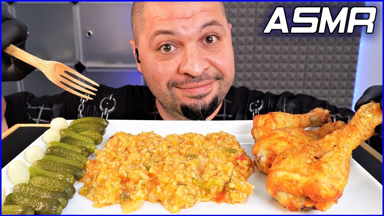 [ASMR] Balastru & Ciocanele De Pui MUKBANG 🇷🇴 - YouTube