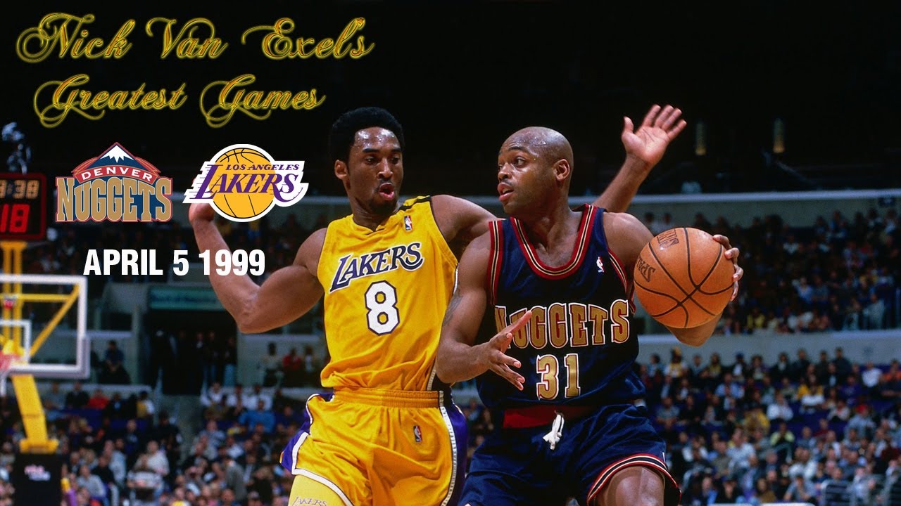 Greatest Games - Nuggets at Lakers April 5 1999 - YouTube