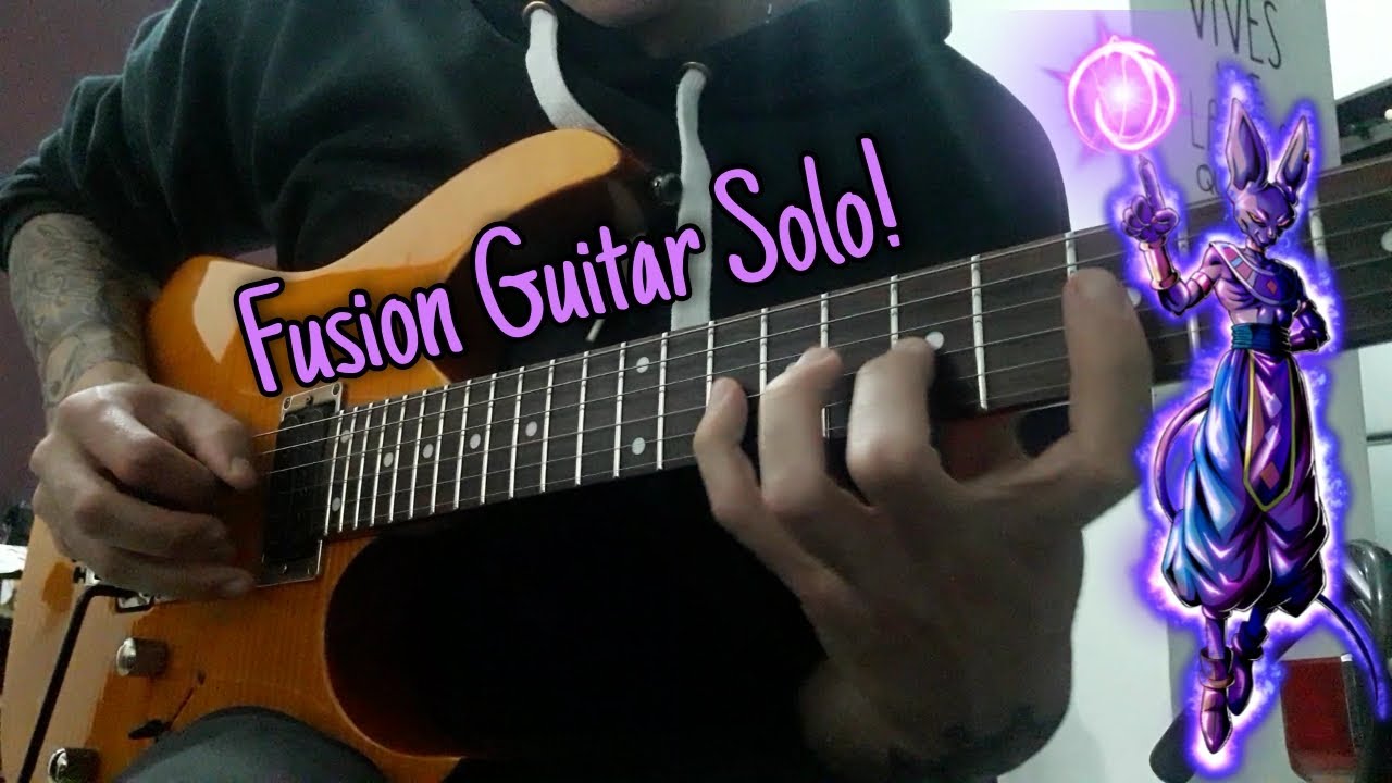 Rock Fusion Guitar Solo - Dm7 jazz rock fusion track improv - YouTube