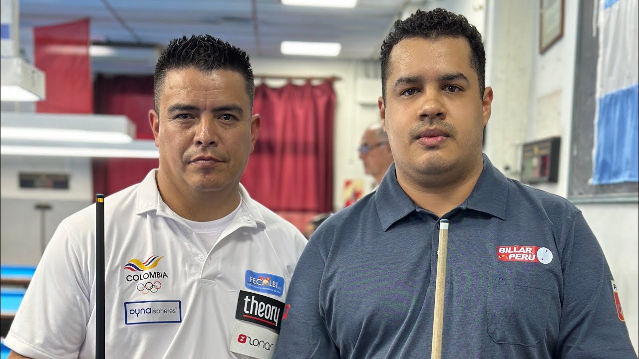 Fredy Prieto (Col) vs Armando Aponte (Per) | Panamericano de Tres ...