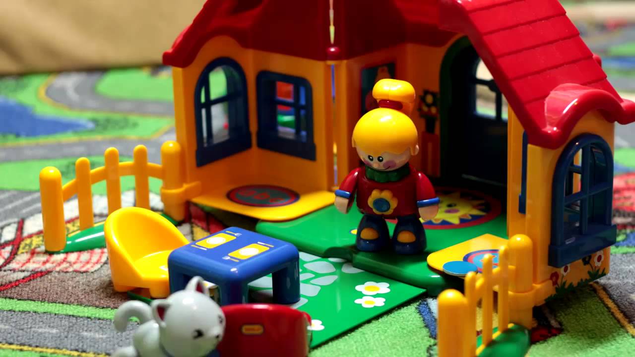 Tolo Toys First Friends House in action! Cutest family ever! - YouTube