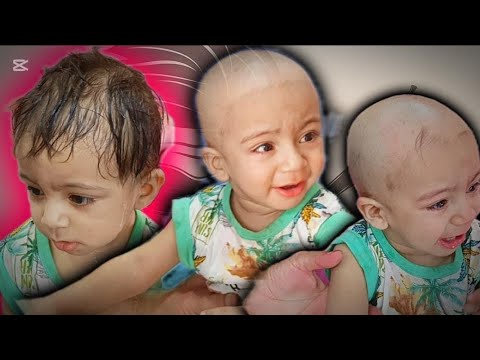 "Baby's First Haircut: A Heartwarming Moment New Baby Head Shave 🪒 ...