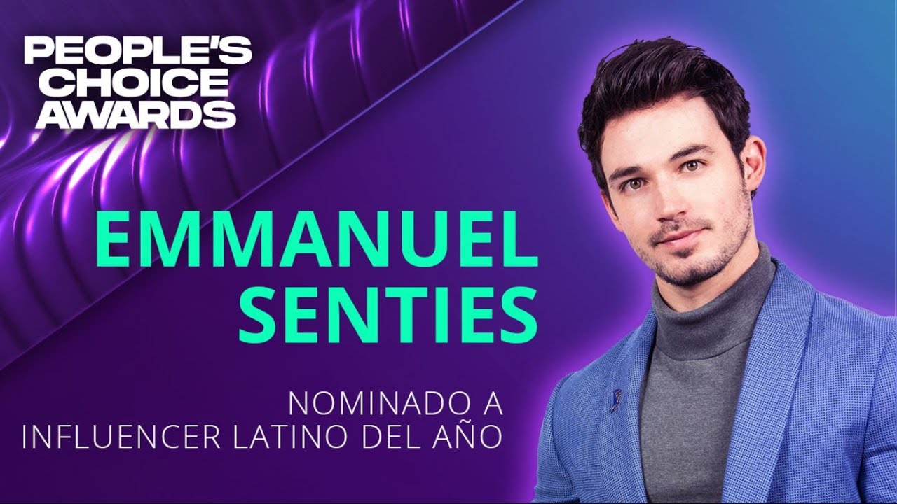 Emmanuel Sentíes lleva su mensaje de amor a los People’s Choice Awards ...