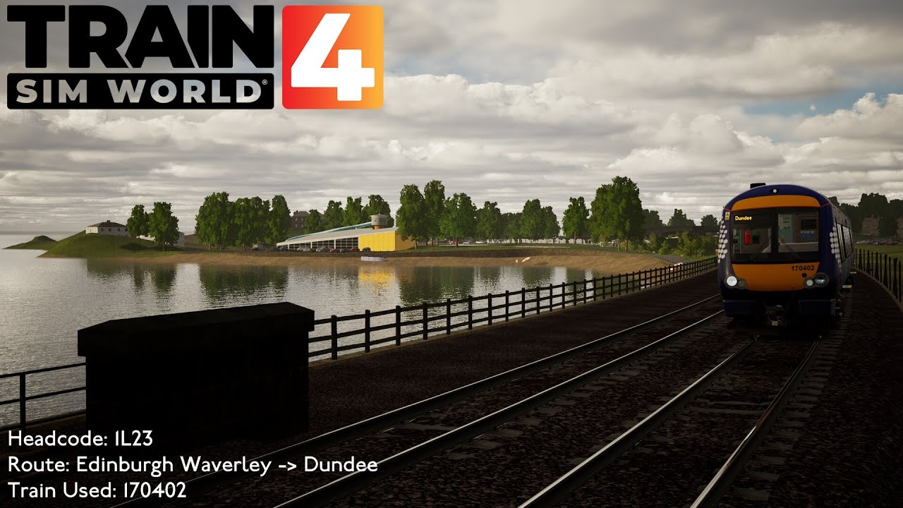 Train Sim World 4 - 1L23 Edinburgh Waverley → Dundee (BR Class 170/4 ...