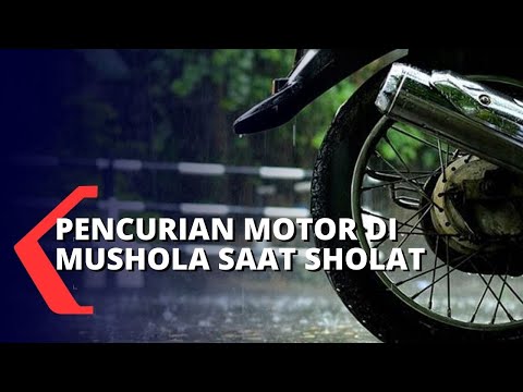 Pencurian Motor Terjadi di Mushola Saat Pemiliknya Sholat Subuh