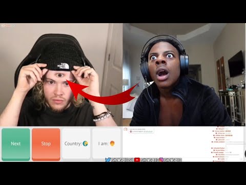 ishowspeed omegle jumpscare😱(he Calls 911)