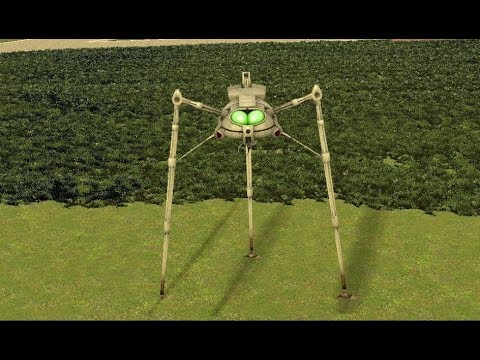 War of The Worlds Tripod Mod Showcase Garry's Mod - YouTube