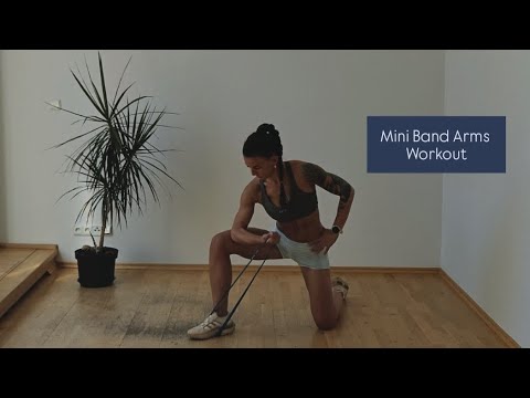 Mini Band Arms Workout - YouTube