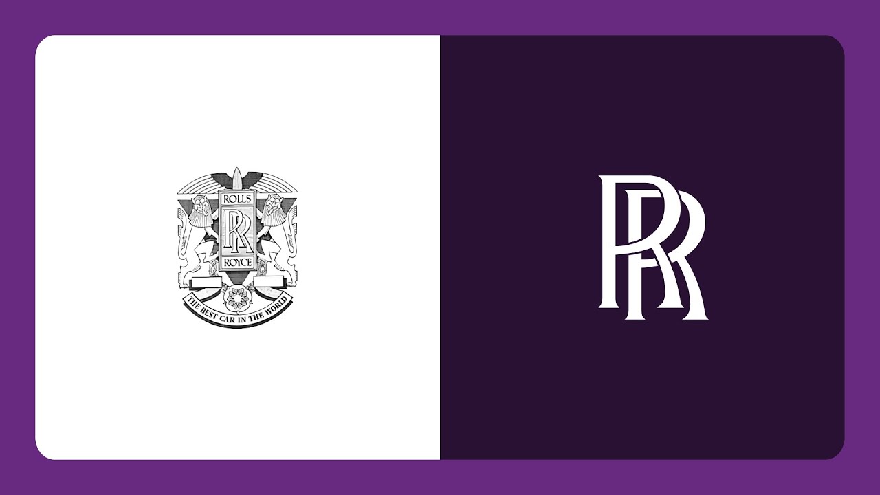 Rolls Royce Logo Evolution - YouTube