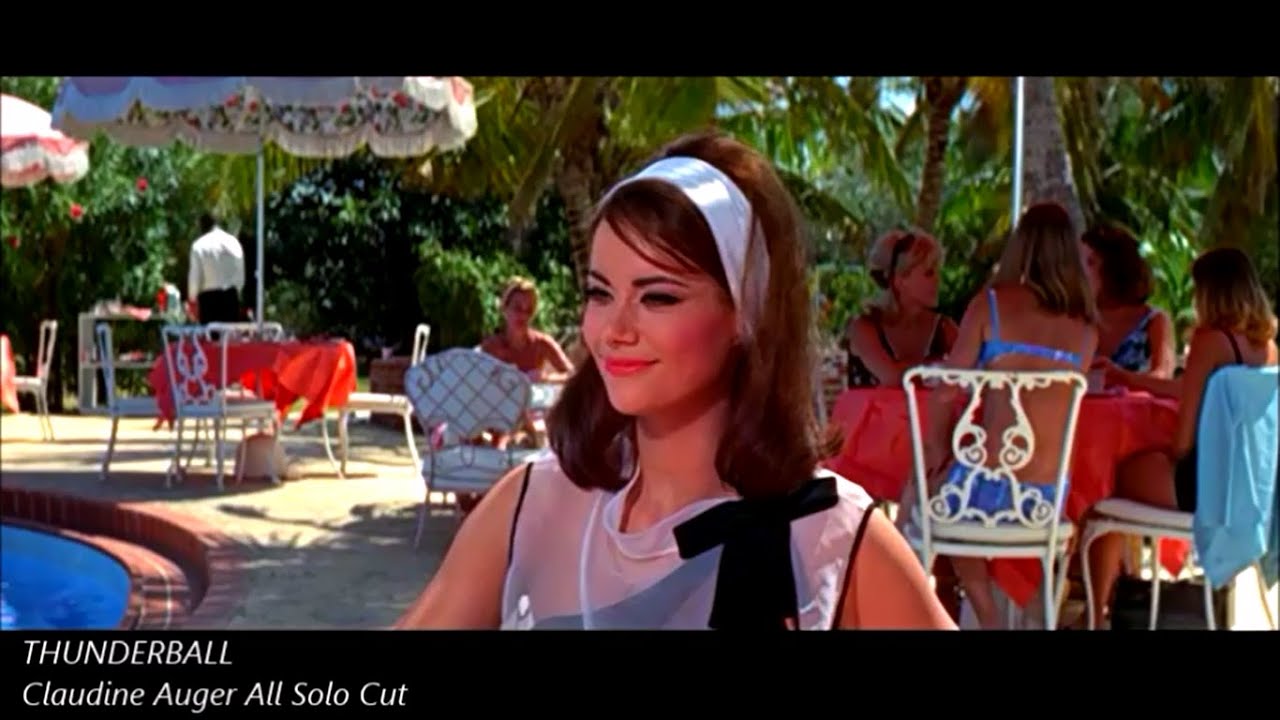 THUNDERBALL Claudine Auger All Solo Cut - YouTube