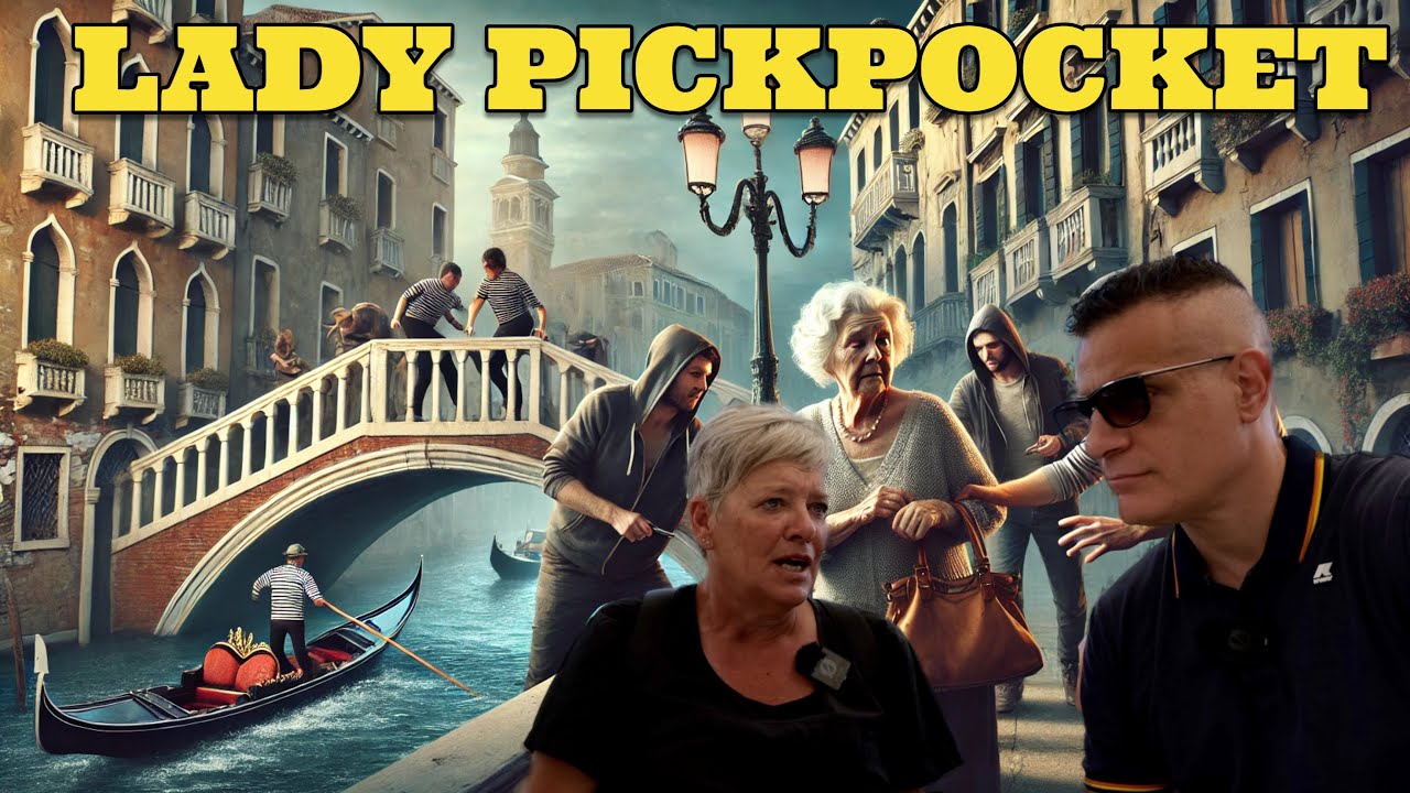 Lady Pickpocket la donna che fa scappare le borseggiatrici - YouTube
