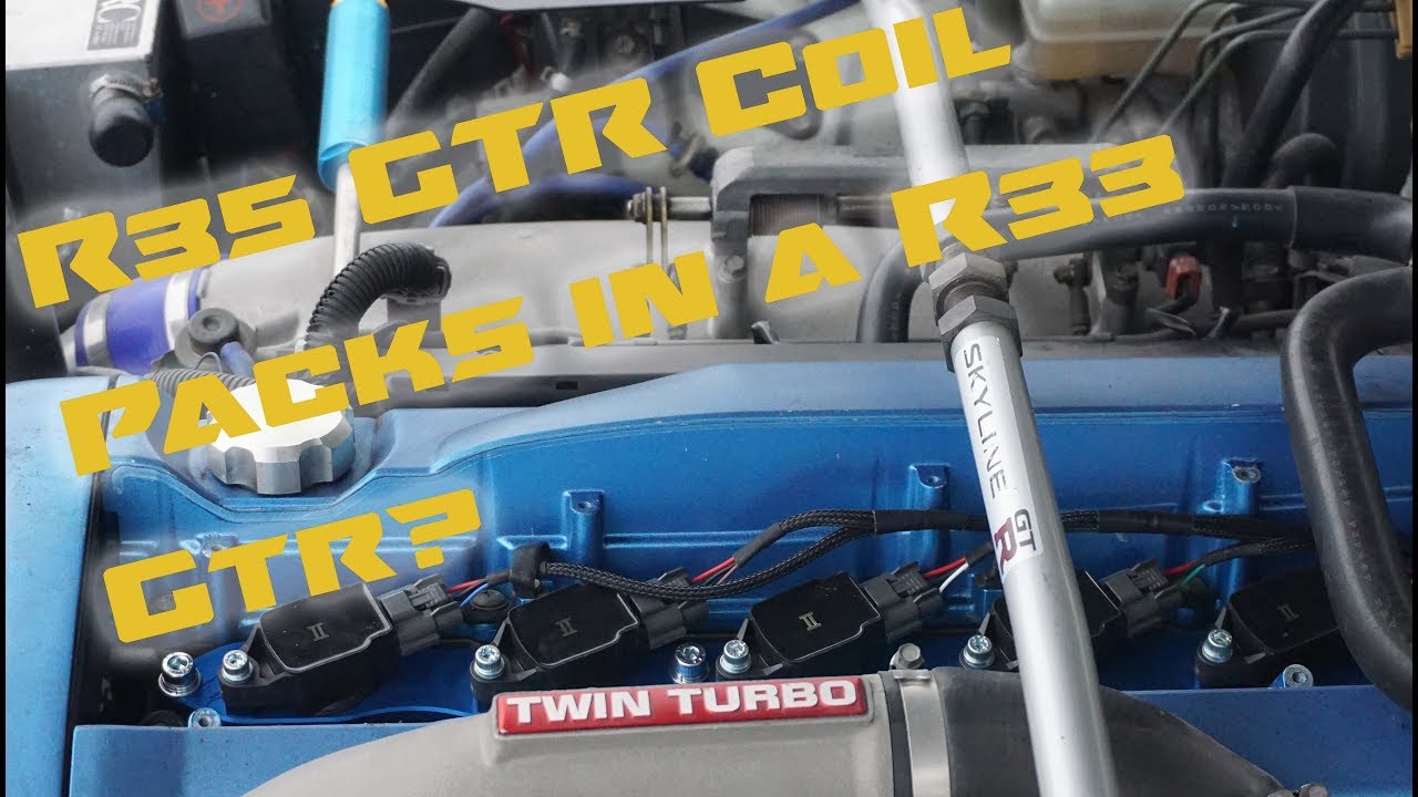 PRP COIL PACK INSTALL!| R33 GTR| BCNR33| SKYLINE GT-R|DIY - YouTube