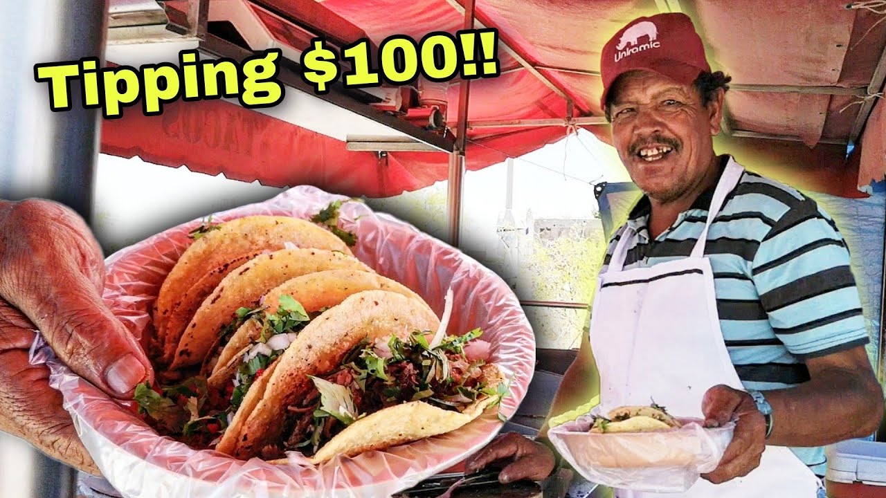 Mouth EXPLODING Tacos - Mexican Street Food - YouTube