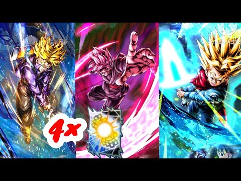 4×ultimate strike skills card in one pvp match | dragon Ball legend ...