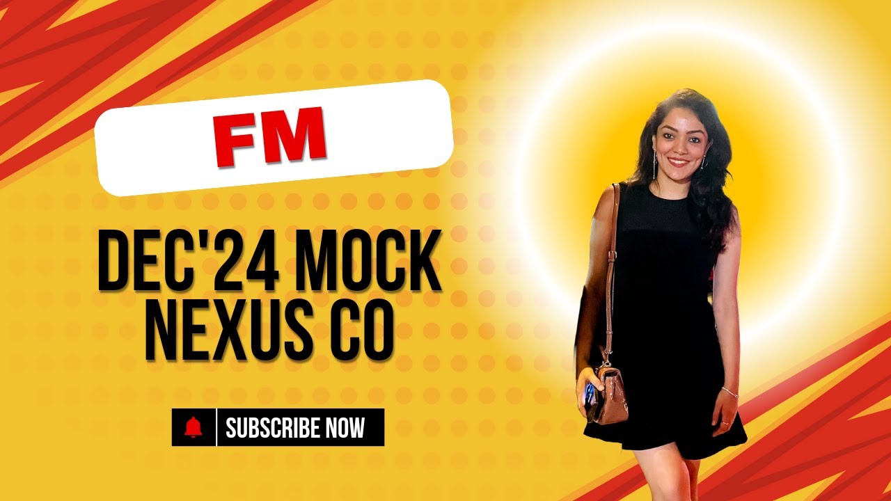 ACCA FM Dec'24 Mock Section C Question Nexus PLC | NPV Concept - YouTube