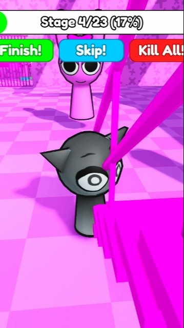 SPRUNKI GRAY escape PINK SPLANKI'S PRISON RUN #roblox #shorts - YouTube