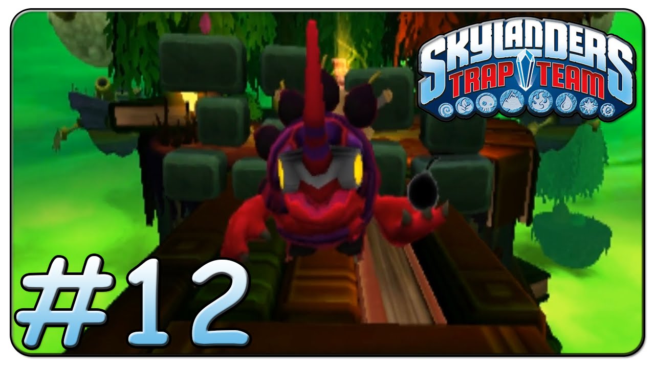 Skylanders Trap Team Walkthrough Part 12 Villain Bootcamp & Step Dragon ...