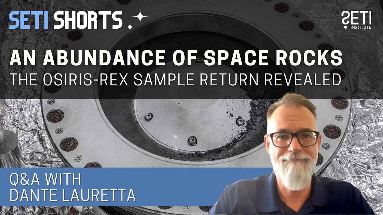 An Abundance of Space Rocks - The OSIRIS-REx Sample Revealed - YouTube