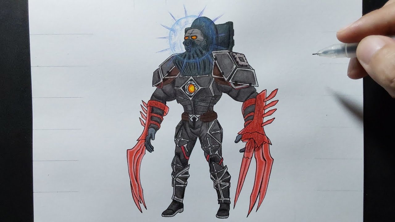 How to draw New Toilet Emperor - YouTube