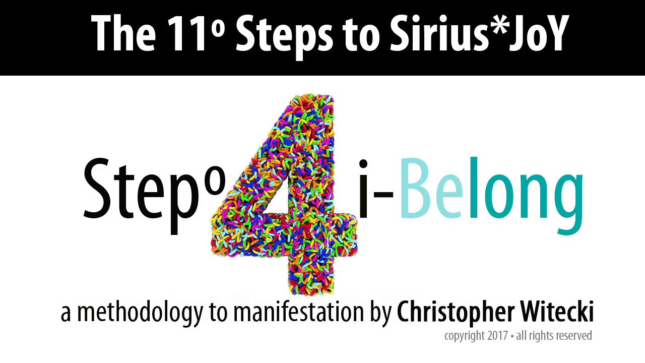 11º Steps to Sirius*JoY: STEP FOUR • i-Belong • episode 6 - YouTube