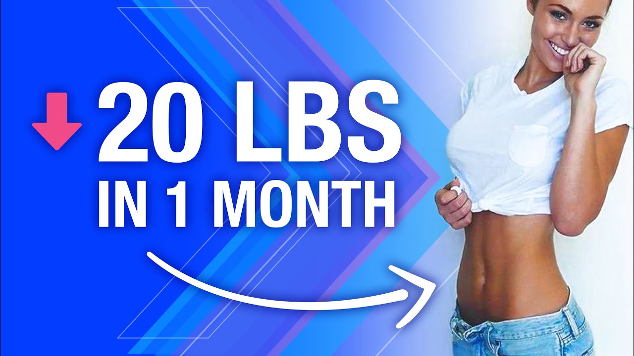 What I'd Do To Lose 20 lbs STEP-BY-STEP - YouTube