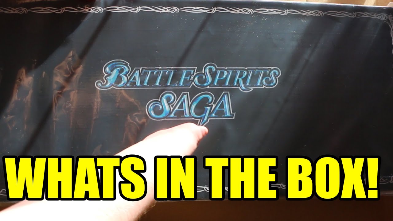 Whats in the Box?! Battle Spirits Saga Influencer Box Unboxing - YouTube
