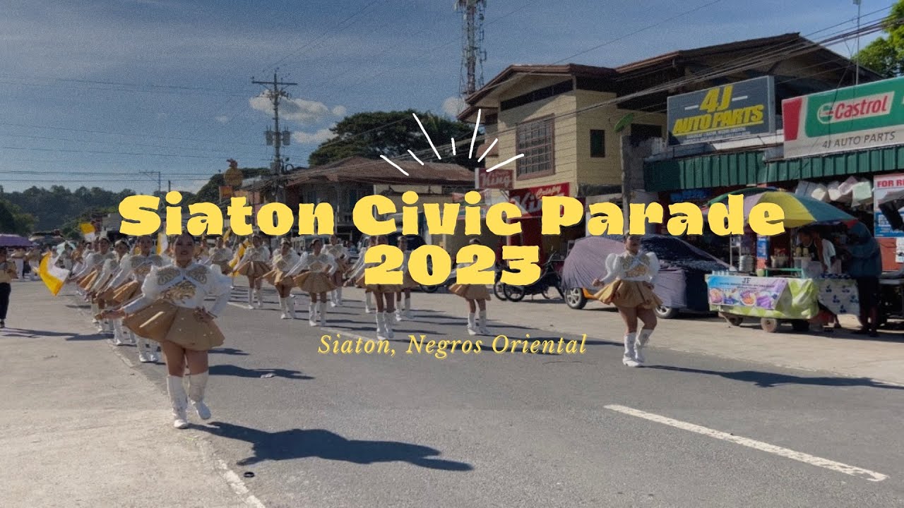 Siaton Civic Parade 2023 | Siaton, Negros Oriental - YouTube