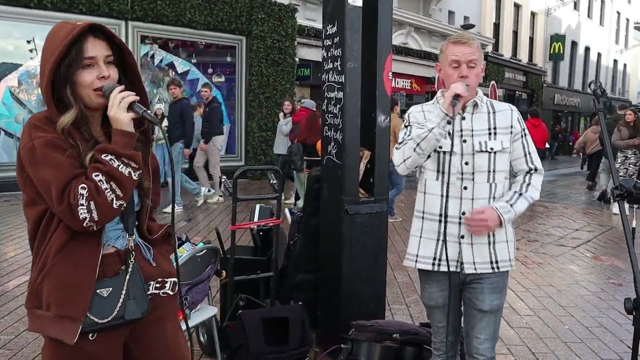 Saibh Skelly Steps Out Of The Audience In Cork To Join Local Busker ...