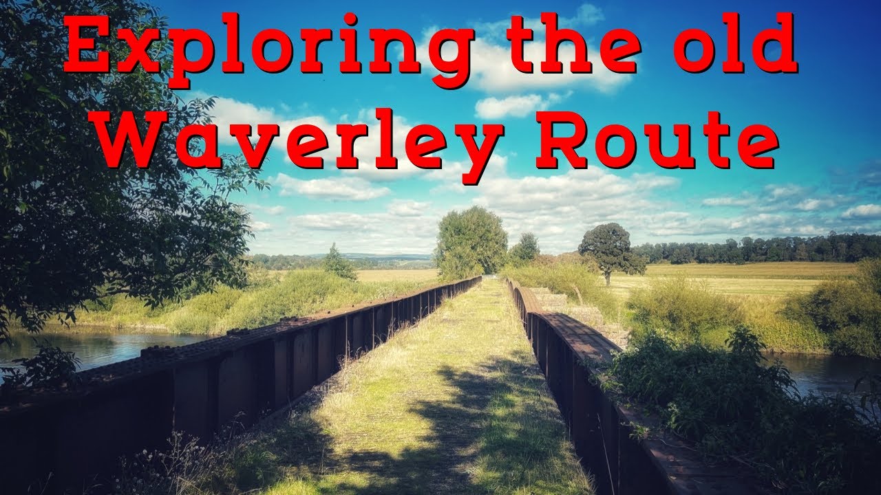 Exploring remnants of the old Waverley route - Part 2 - YouTube
