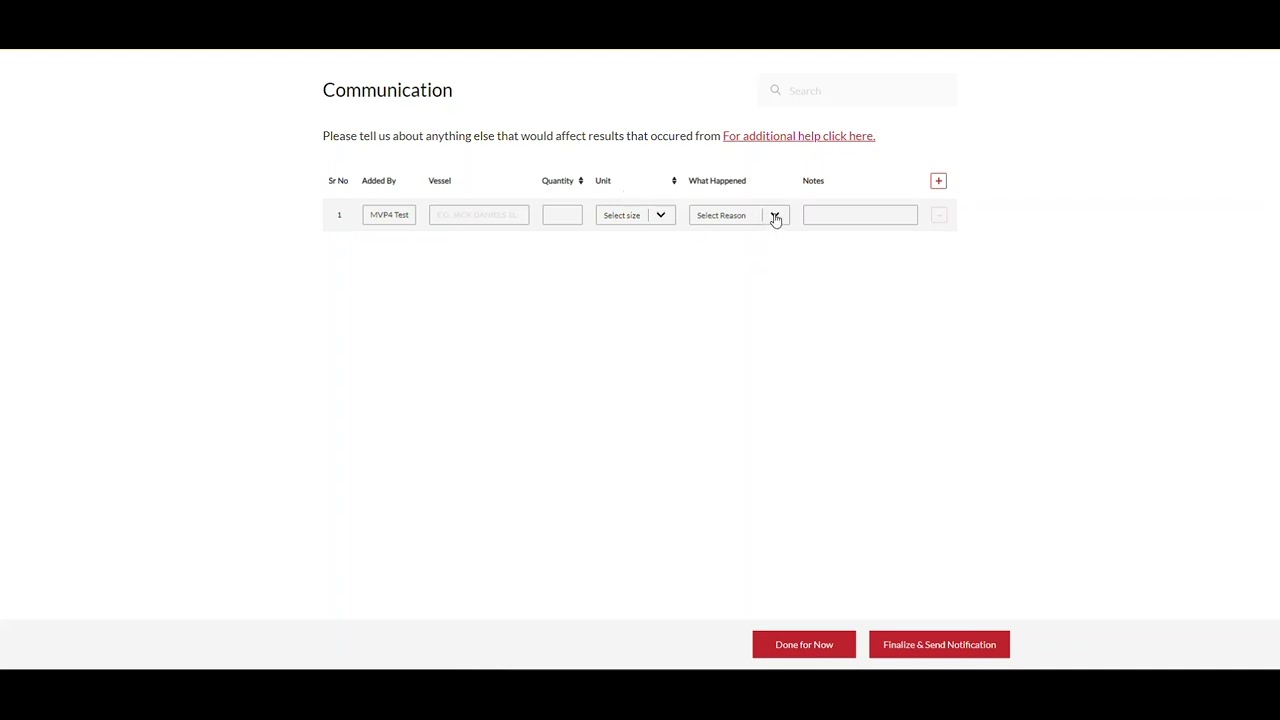 How to complete the Communication sheet to note exceptions that will ...