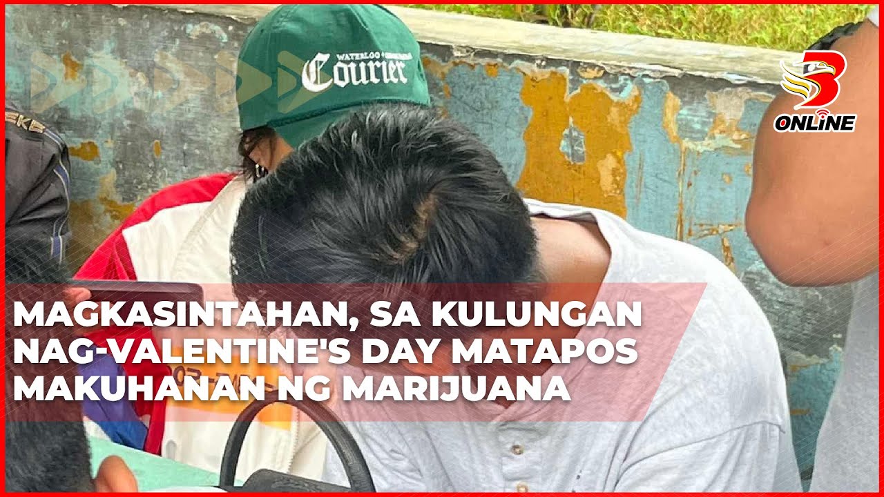 Magkasintahan, sa kulungan nag Valentine's Day matapos makuhanan ng ...
